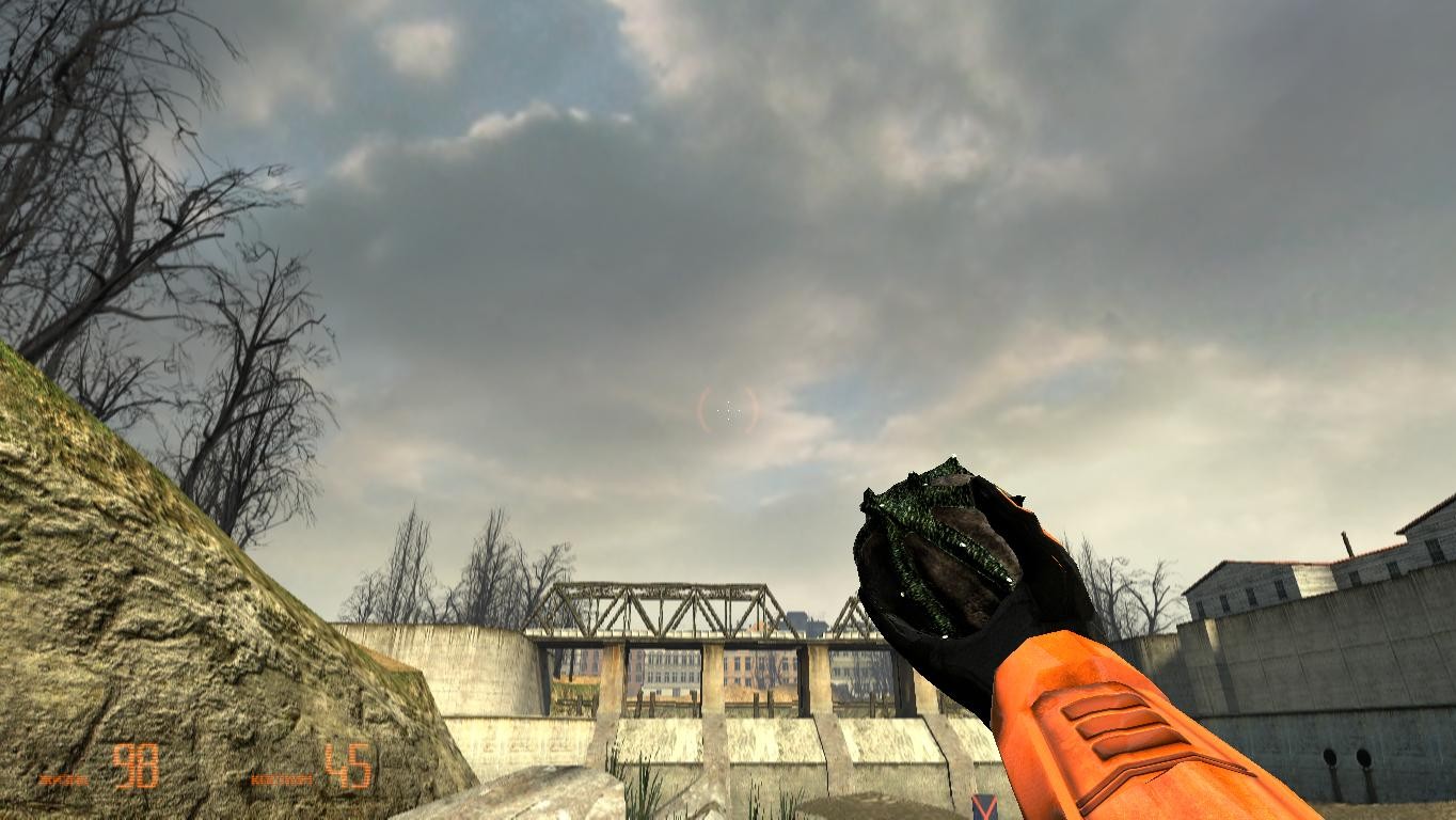 Old Good HEV-Suit Hands Mod for Half-Life 2 | HL2 Mods