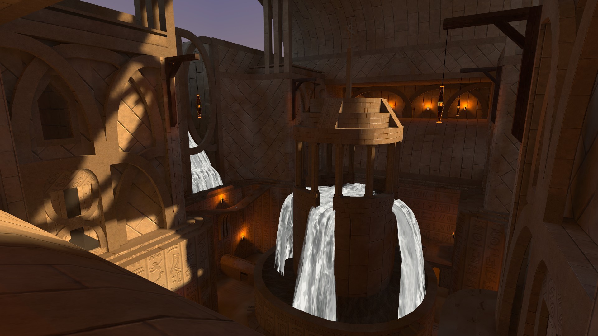 Sunset Temple Mod for Team Fortress 2 | TF2 Mods