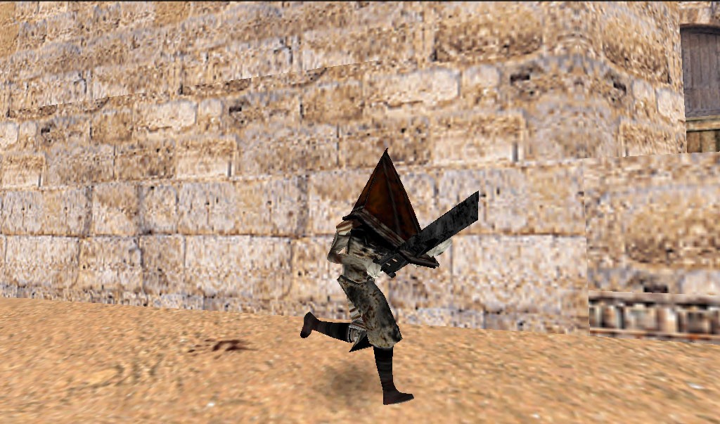 Pyramid Head as a zombie for zombie mods Mod for Counter-Strike 1.6 ...