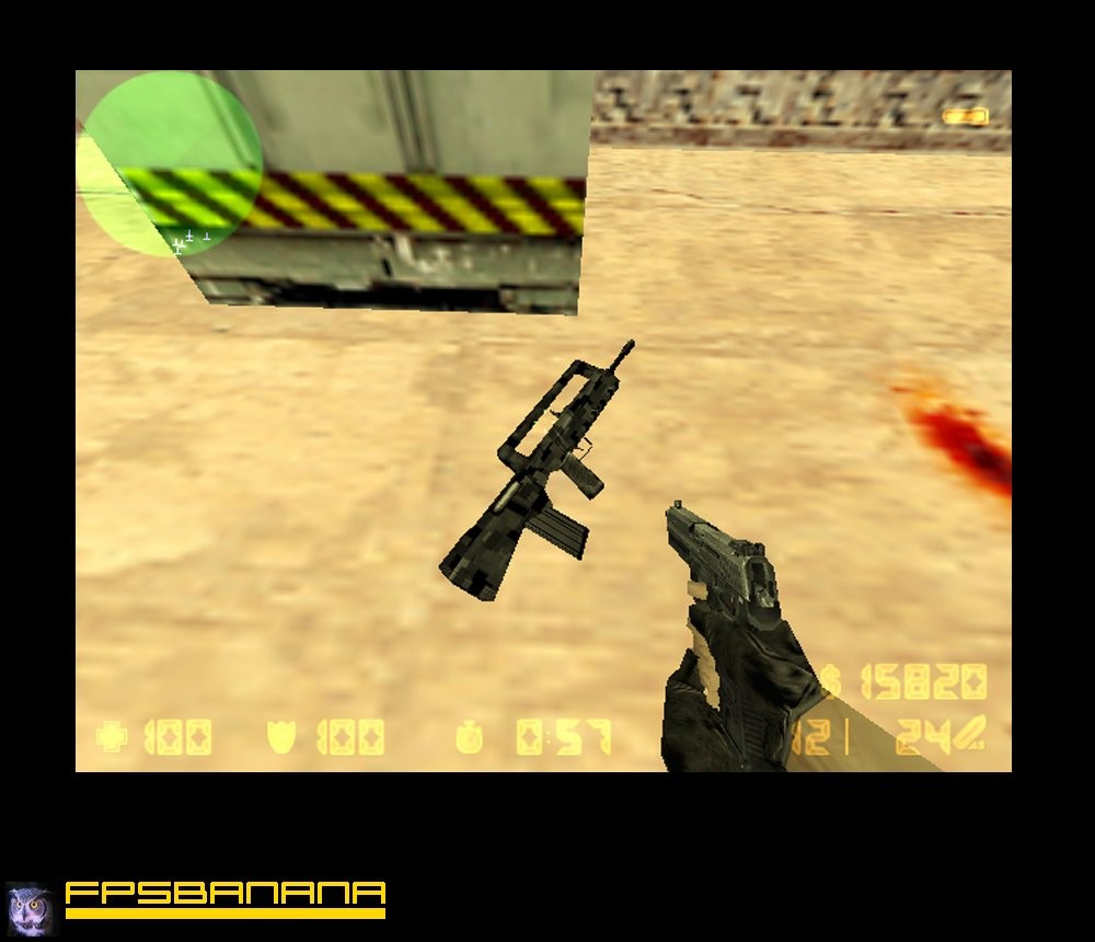 Reorigined Darker FAMAS with Digital Camo [Counter-Strike 1.6] [Mods]