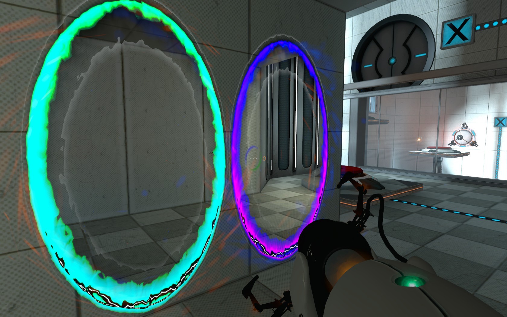 Purple And Light Blue Portals! Mod for Portal | PRTL Mods