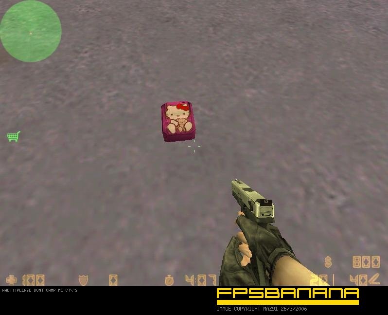 Hello Kitty BackPack Mod for Counter-Strike 1.6 | CS1.6 Mods