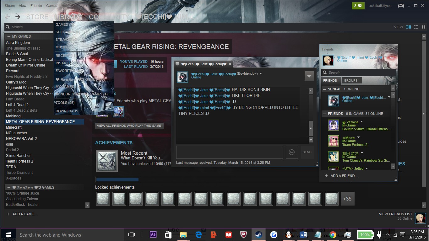 Metal Gear Rising Steam Skin [Steam] [Mods]