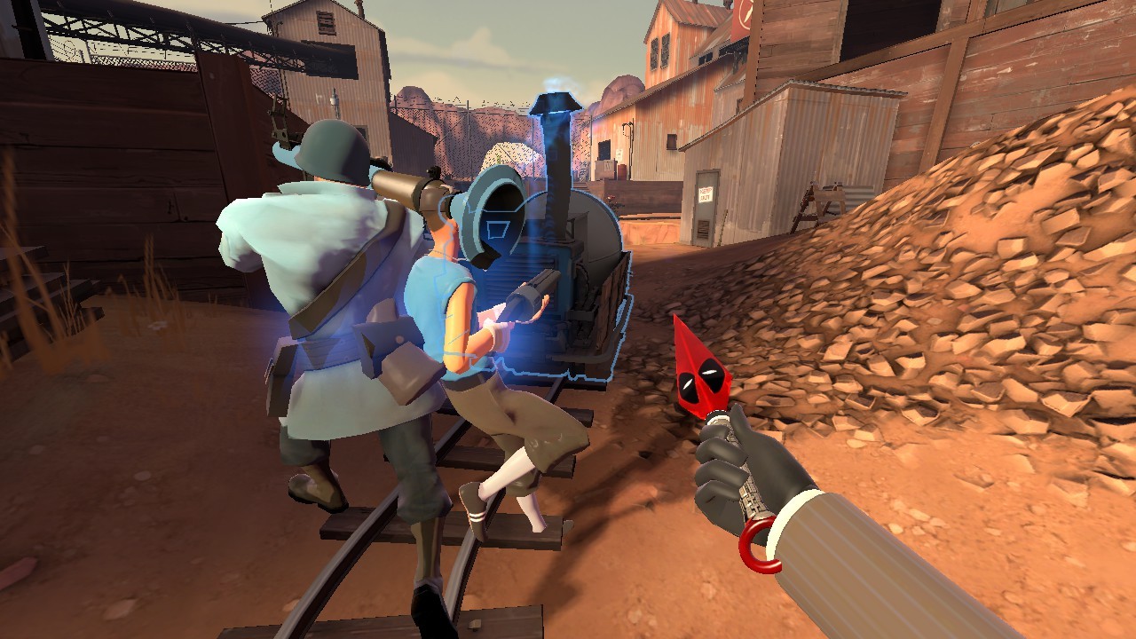 Kunai Deadpool Skin Mod for Team Fortress 2 | TF2 Mods