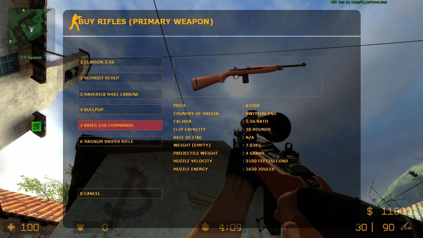M1 Carbine Mod for Counter-Strike: Source | CS:S Mods