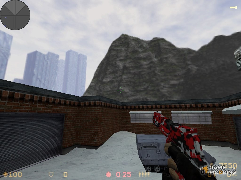 Pixel Camo for Deagle Mod for Counter-Strike 1.6 | CS1.6 Mods