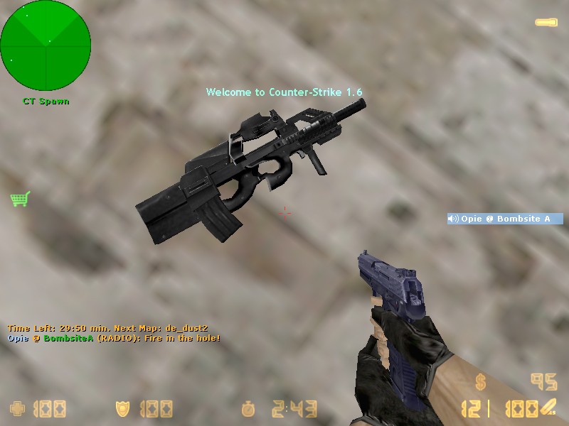 ES C90 M.C for AUG Mod for Counter-Strike 1.6 | CS1.6 Mods