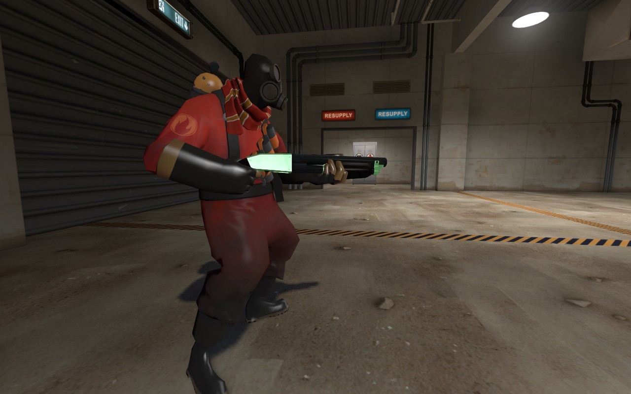 The Emerald Pyro Pack. [Team Fortress 2] [Mods]