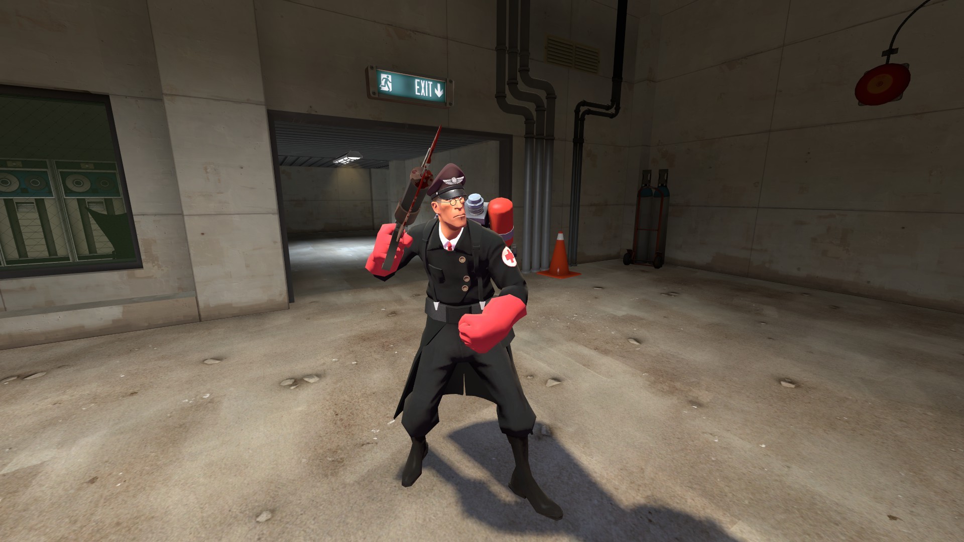 Waffen SS/ Gestapo-esque Medic Skin Mod for Team Fortress 2 | TF2 Mods