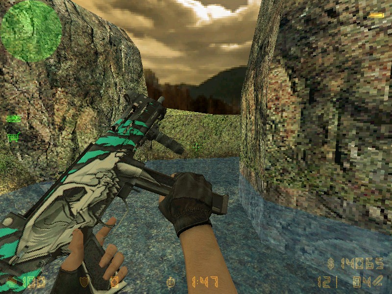 UMP-45 | Riot and Lycan [Counter-Strike 1.6] [Mods]