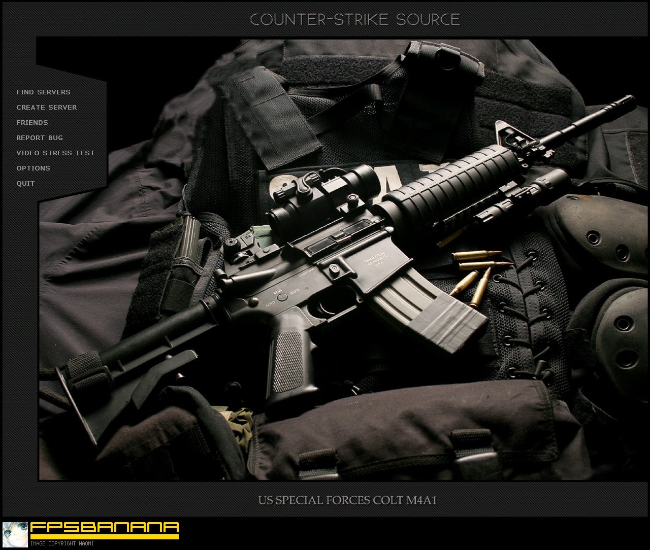 High-Res Special Forces M4A1 [Counter-Strike: Source] [Mods]