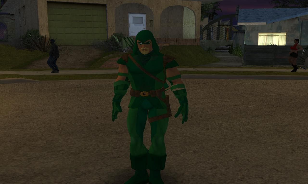 Green Arrow Mod for Grand Theft Auto: San Andreas | GTA:SA Mods