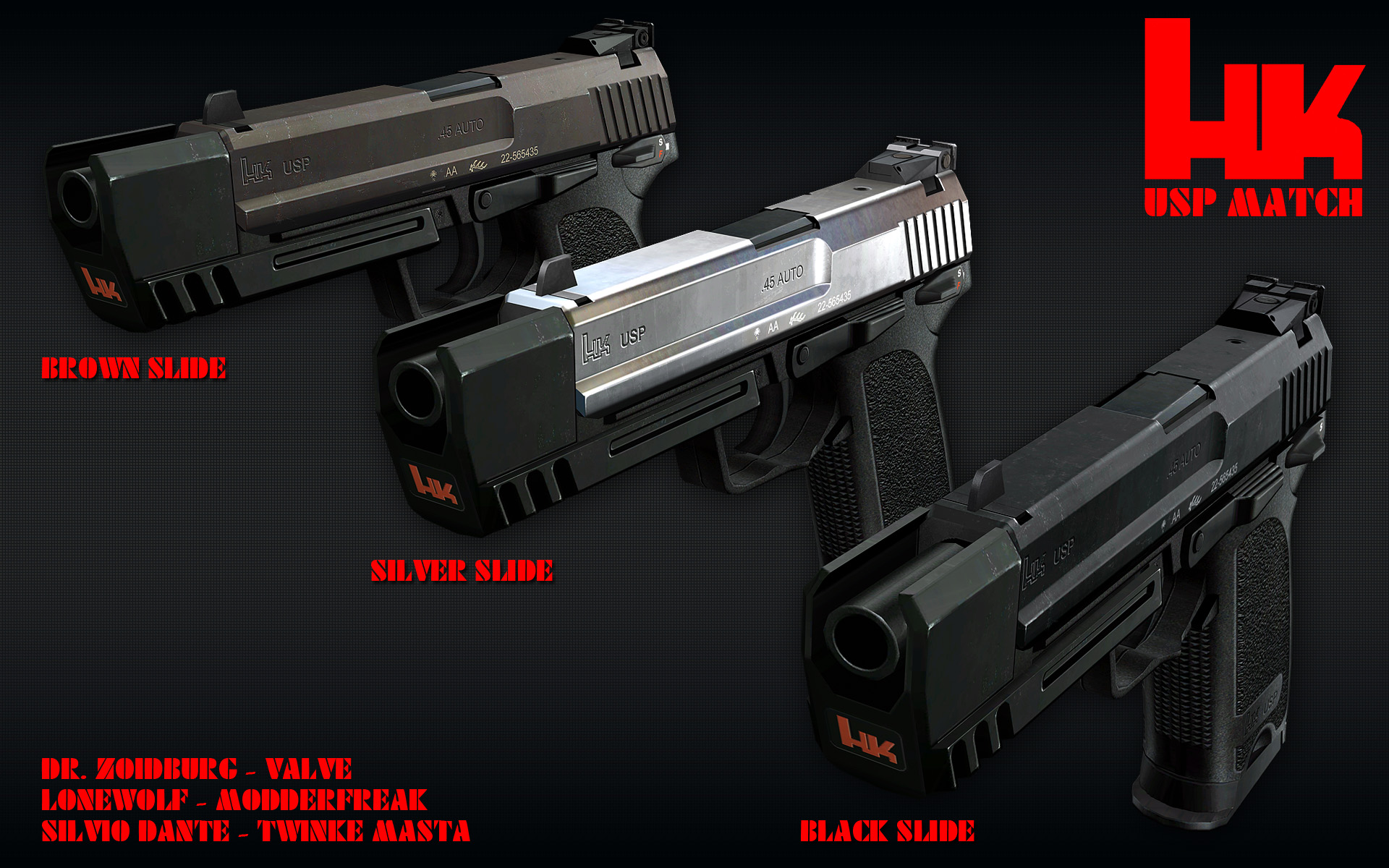Silvio & Twinke USP Match Mod for Half-Life 2 | HL2 Mods