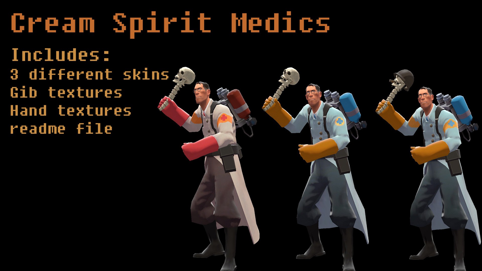 Cream Spirit Medic Mod for Team Fortress 2 | TF2 Mods