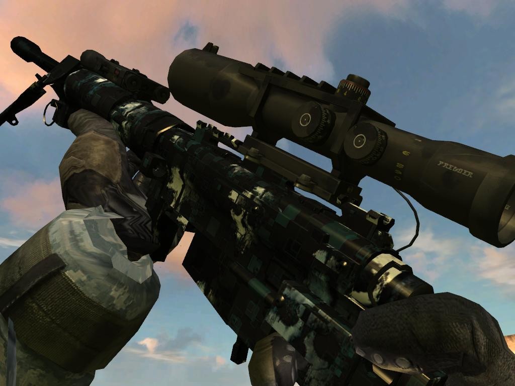 Intervention Mw2 Wallpaper Image M200 Intervention Low Poly 3D Model