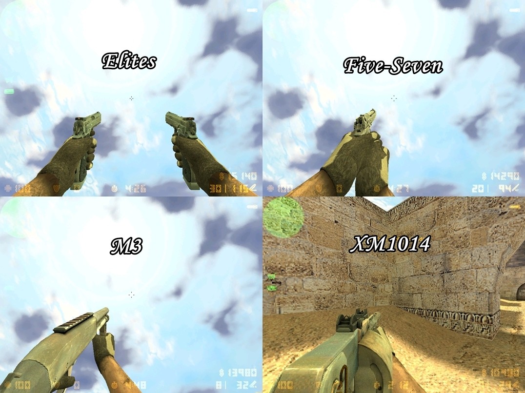 Battlefield 4 Weapon Pack Mod for Counter-Strike 1.6 | CS1.6 Mods