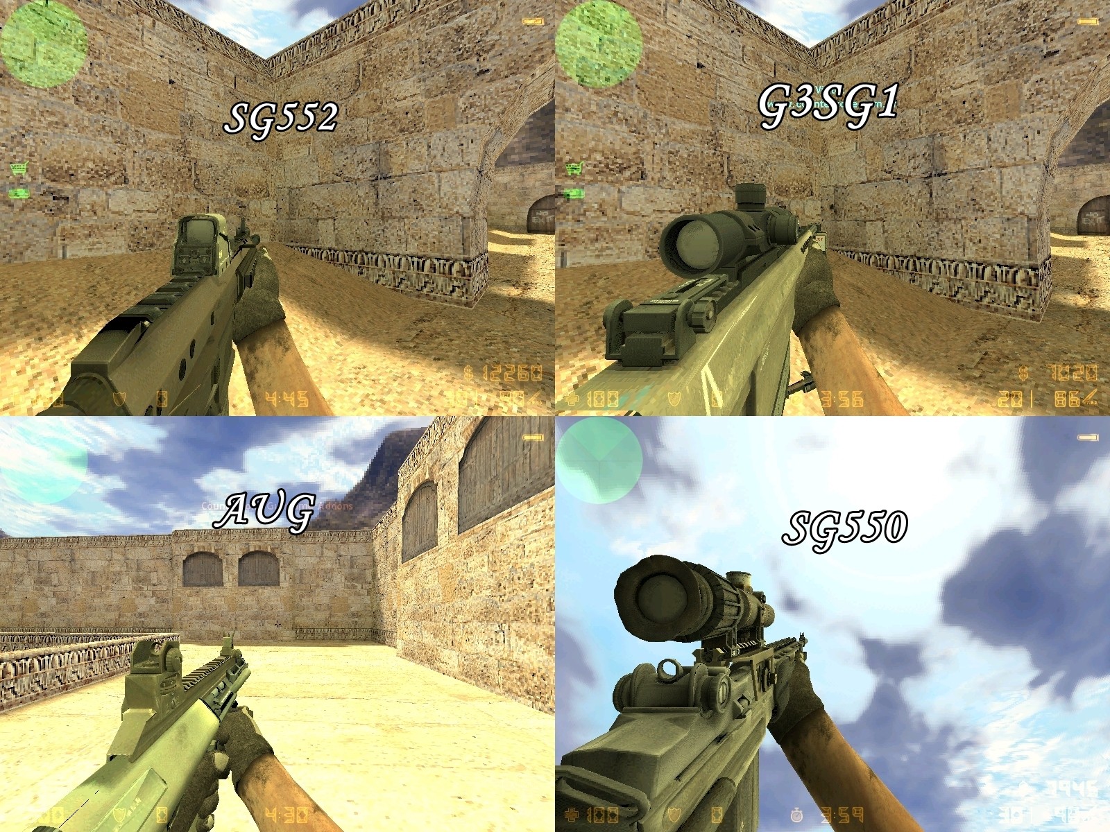 Battlefield 4 Weapon Pack Mod for Counter-Strike 1.6 | CS1.6 Mods