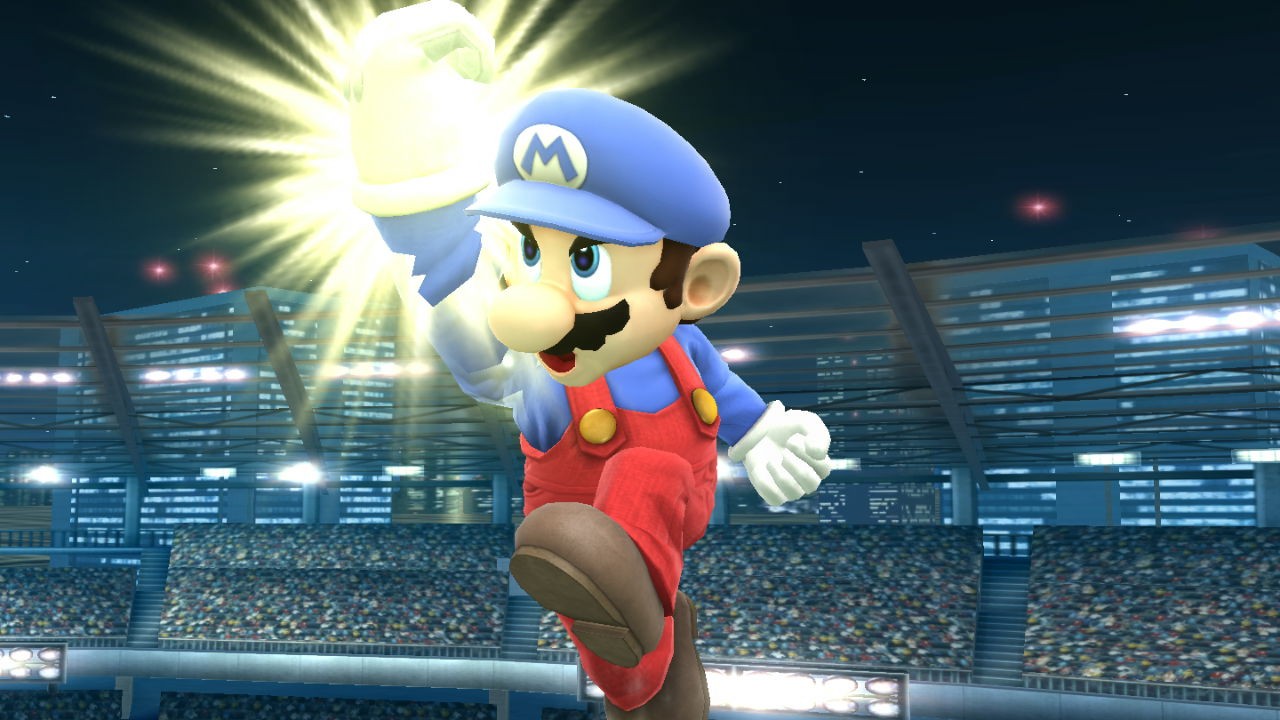 Brawl Blue Mario [Super Smash Bros. (Wii U)] [Mods]