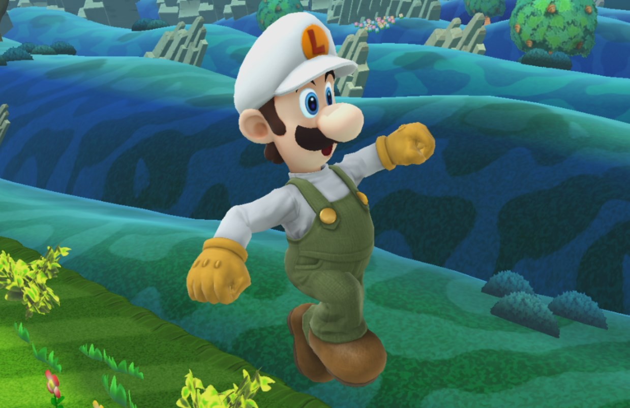 Melee Luigi [Super Smash Bros. (Wii U)] [Mods]