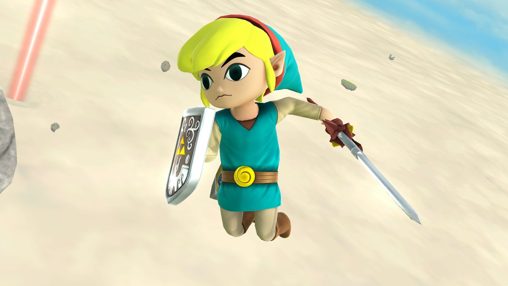 Aryll's Outfit Toon Link Costume Mod for Super Smash Bros. (Wii U ...