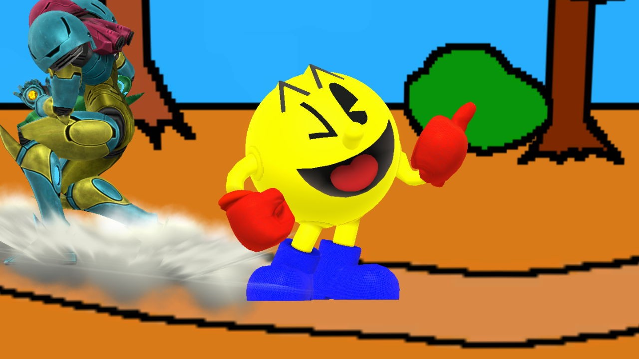 Galaxian Pac-Man Mod for Super Smash Bros. (Wii U) | SSB4U Mods
