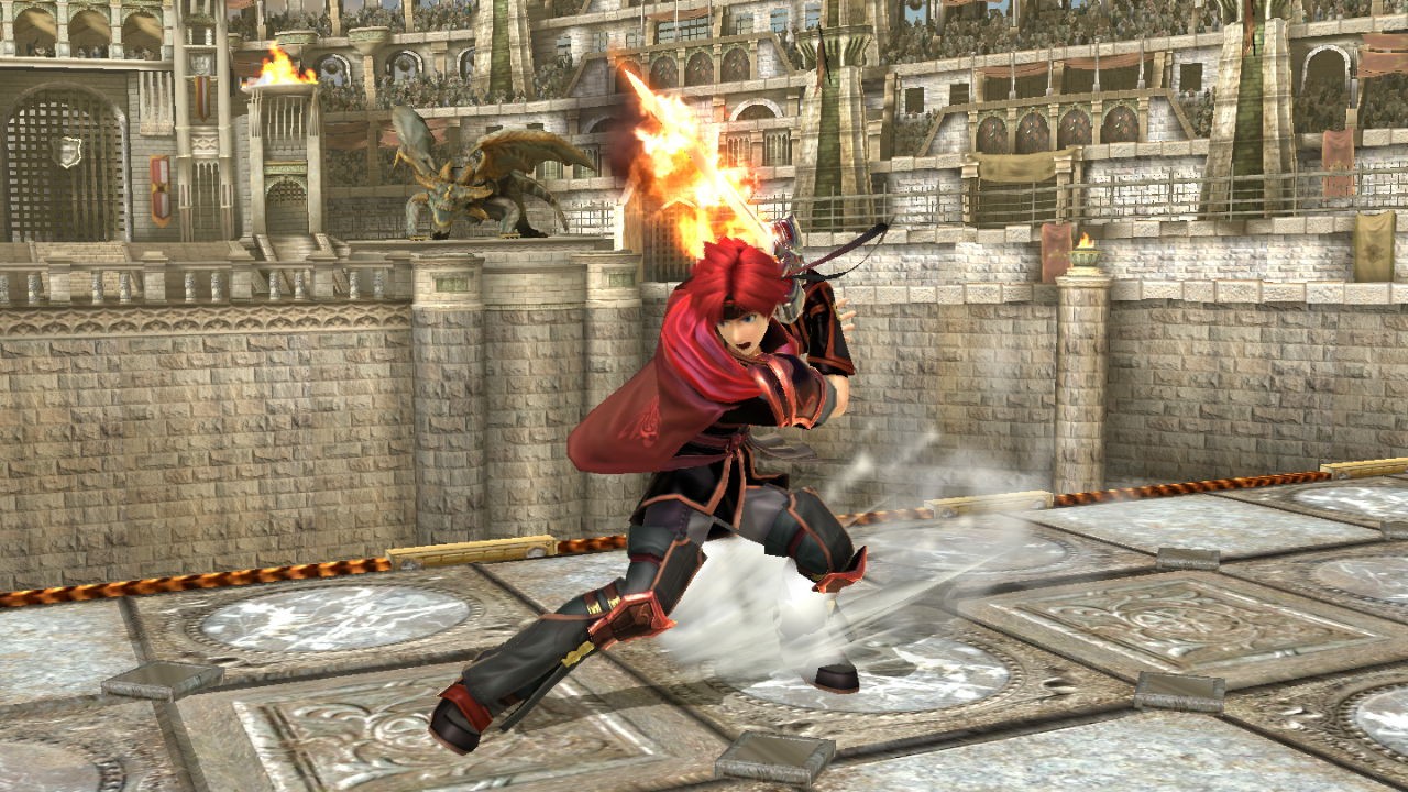 Black and Red Roy Skin Mod for Super Smash Bros. (Wii U) | SSB4U Mods