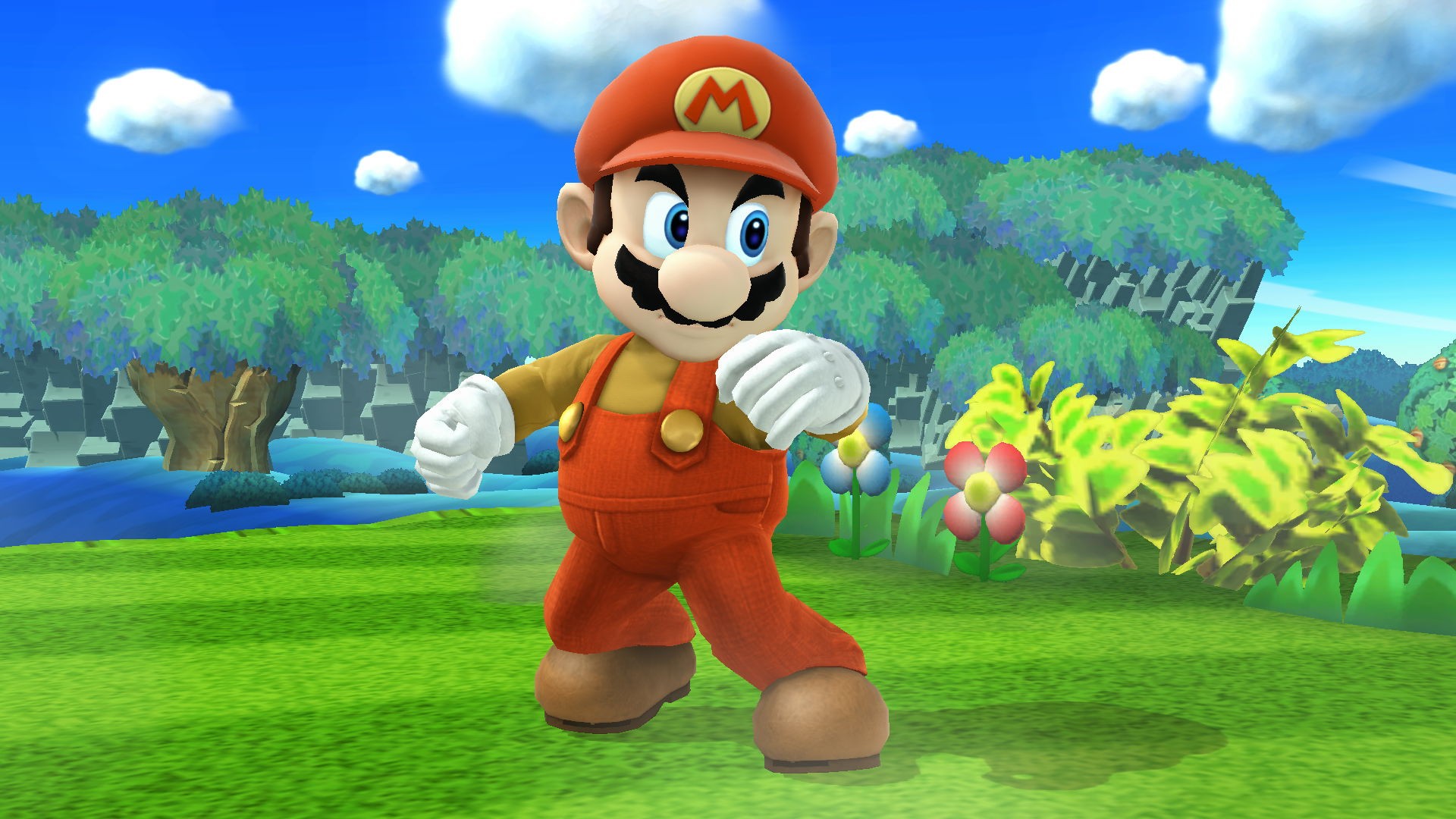 Classic Mario And Modern Mario