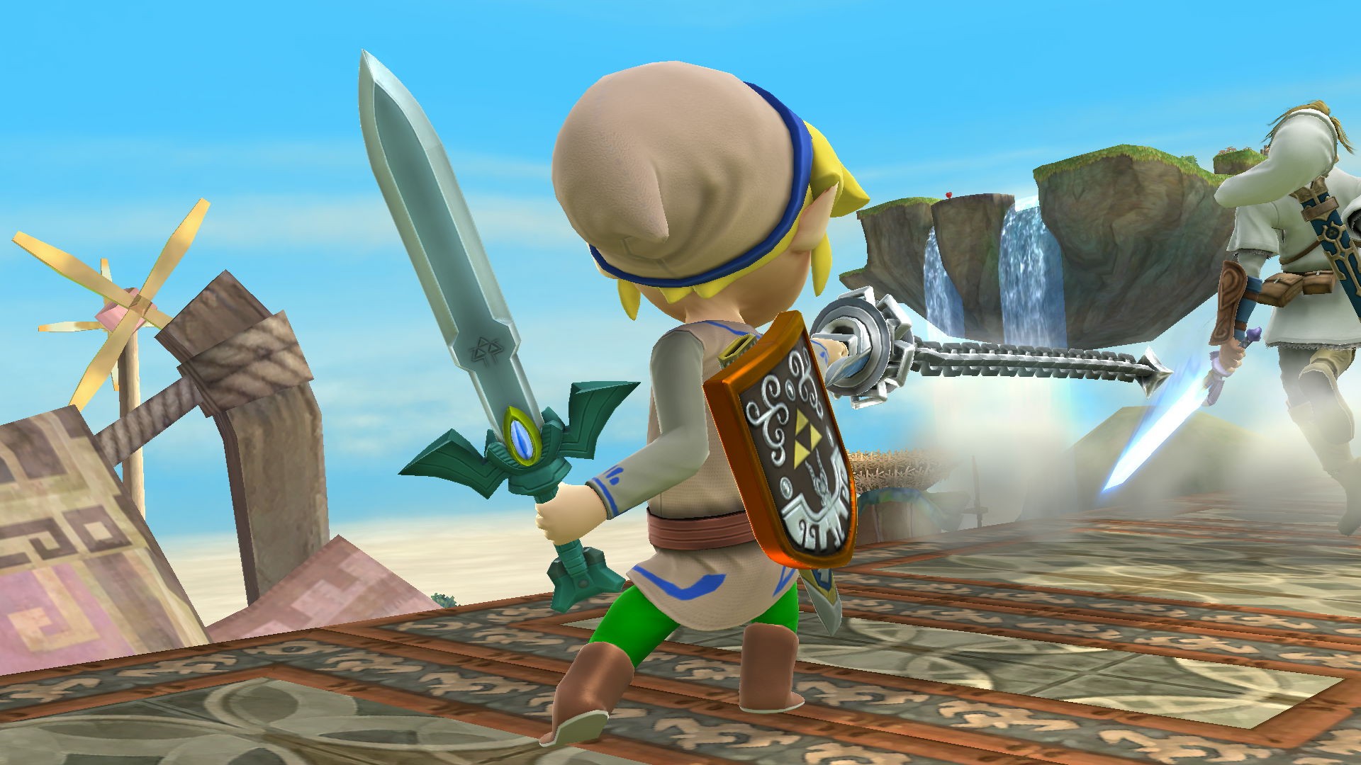 Skyloft Toon Link Mod for Super Smash Bros. (Wii U) | SSB4U Mods