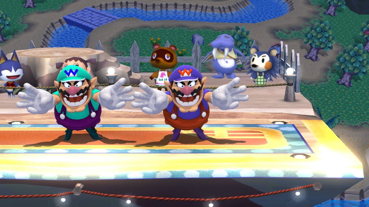 Mario Golf Wario (Turquoise/Purple) Mod for Super Smash Bros. (Wii U ...