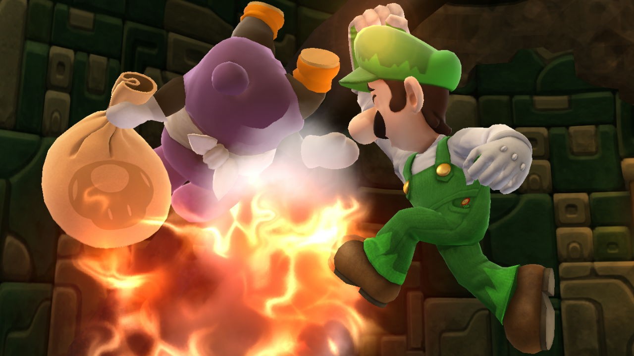 Fire and Ice Luigi [Super Smash Bros. (Wii U)] [Mods]