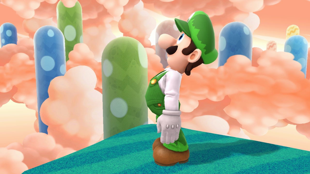 Ice Luigi Wallpaper
