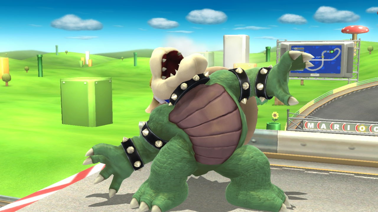 Melee Blue Skin Bowser [Super Smash Bros. (Wii U)] [Mods]