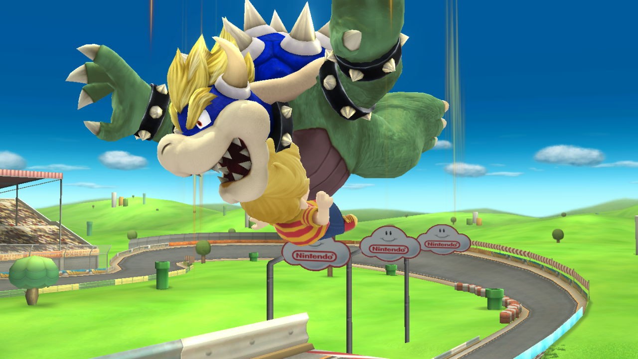 Melee Blue Skin Bowser [Super Smash Bros. (Wii U)] [Mods]