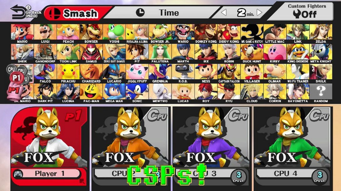 Classic Fox Mod for Super Smash Bros. (Wii U) | SSB4U Mods