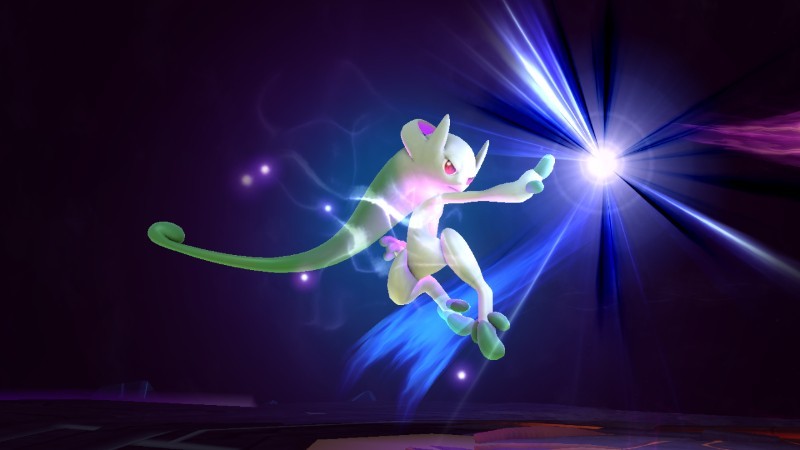 Shiny Mewtwo + Shiny Mega Form [Super Smash Bros. (Wii U)] [Mods]