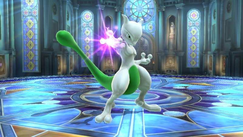 Shiny Mewtwo + Shiny Mega Form [Super Smash Bros. (Wii U)] [Mods]