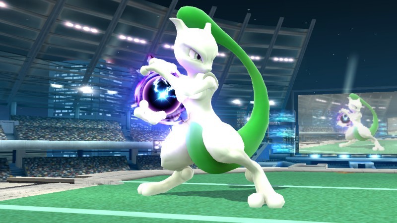 Shiny Mewtwo + Shiny Mega Form [Super Smash Bros. (Wii U)] [Mods]
