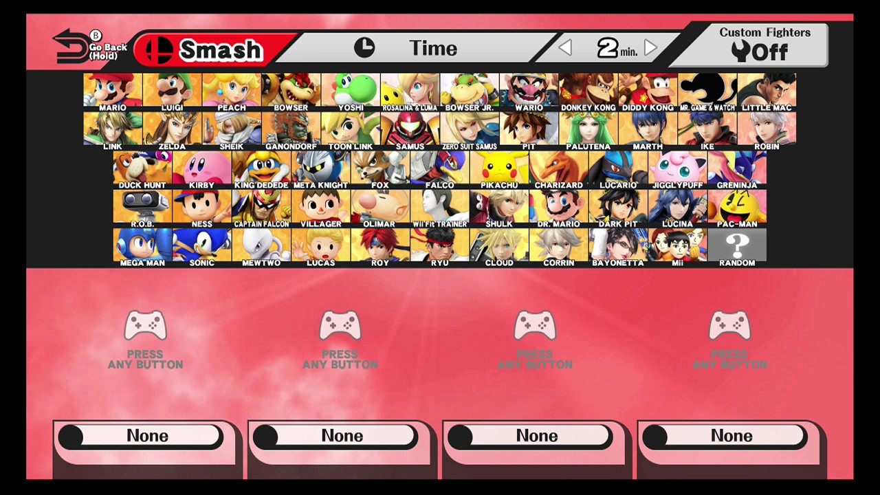 Colored CSS Pack Mod for Super Smash Bros. (Wii U) | SSB4U Mods