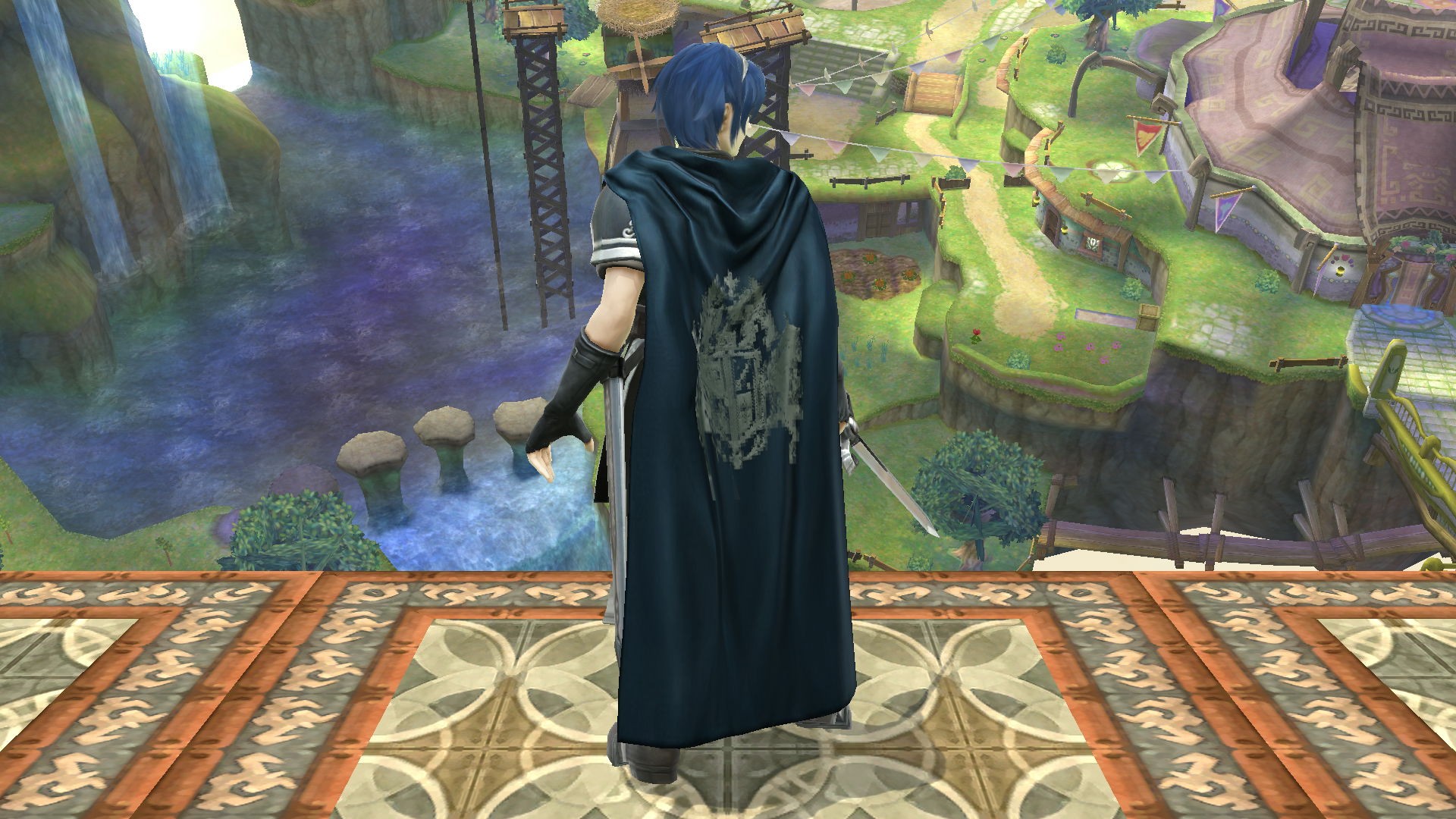 Dark colored Marth [Super Smash Bros. (Wii U)] [Mods]