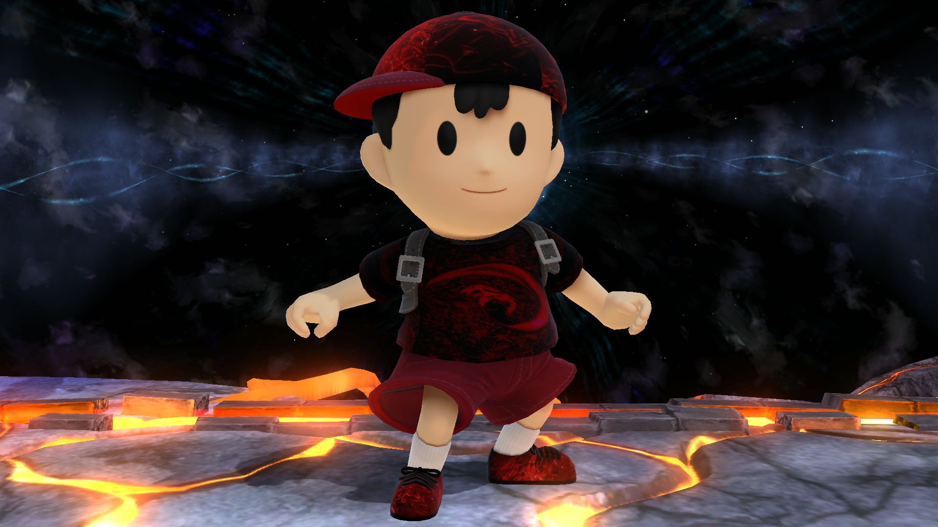 Giygas Ness Skin (Now with Renders!) [Super Smash Bros. (Wii U)] [Mods]
