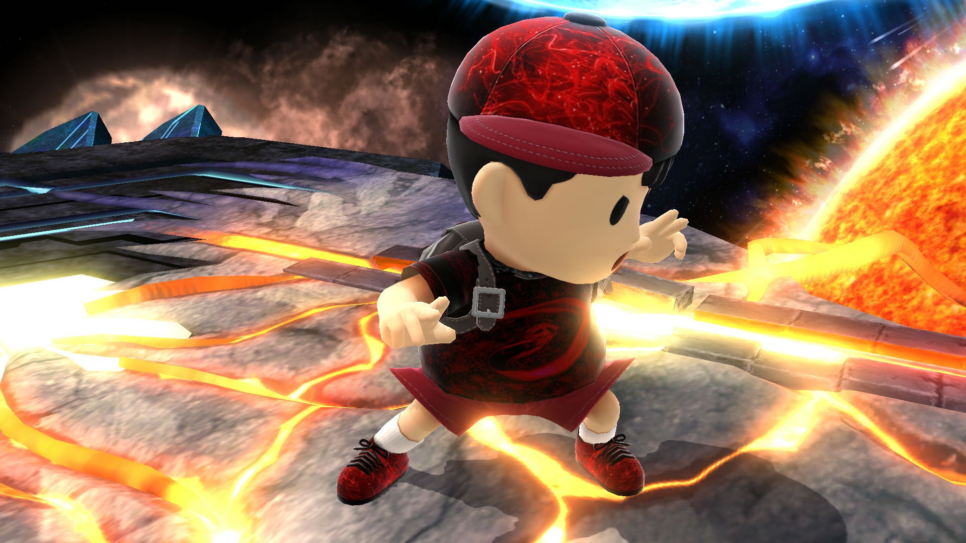 Giygas Ness Skin (Now with Renders!) Mod for Super Smash Bros. (Wii U ...