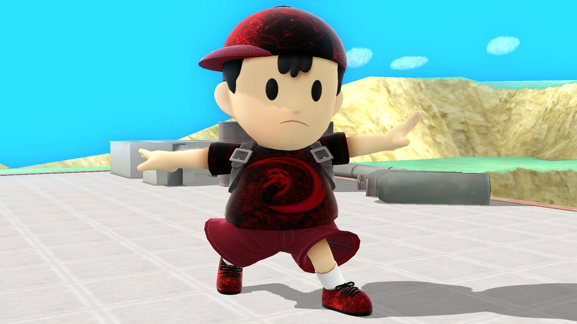 Giygas Ness Skin (Now with Renders!) Mod for Super Smash Bros. (Wii U ...