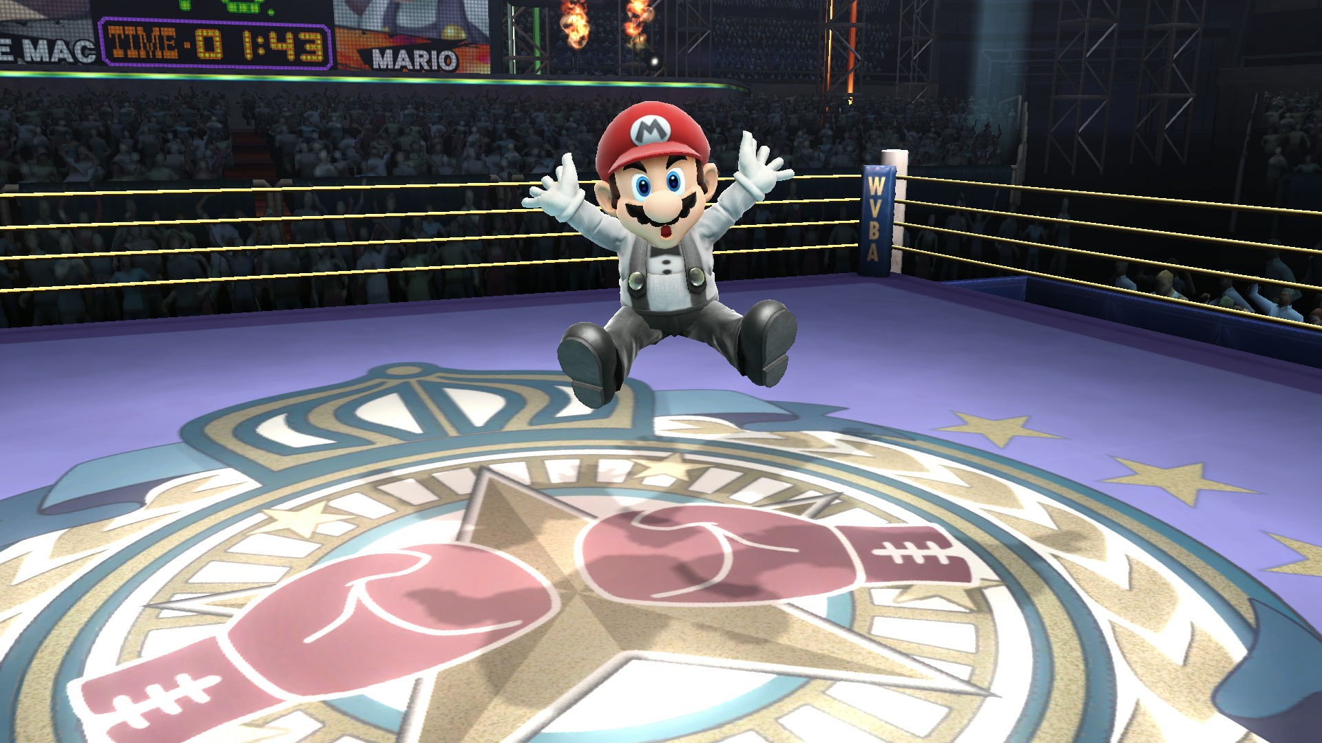 Referee Mario (Punch-Out) [Super Smash Bros. (Wii U)] [Mods]