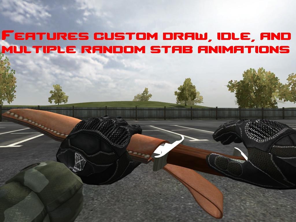 Rambo III Knife Mod for Battlefield 2 | BF2 Mods