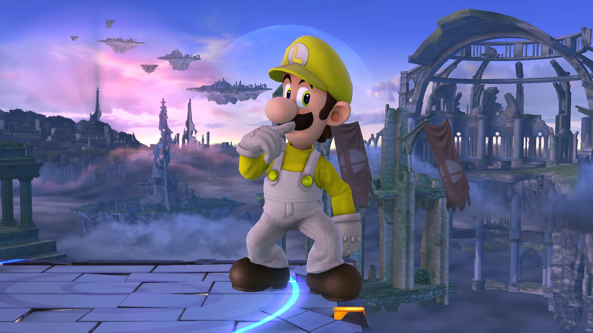 SMBZ Super Luigi [Super Smash Bros. (Wii U)] [Mods]