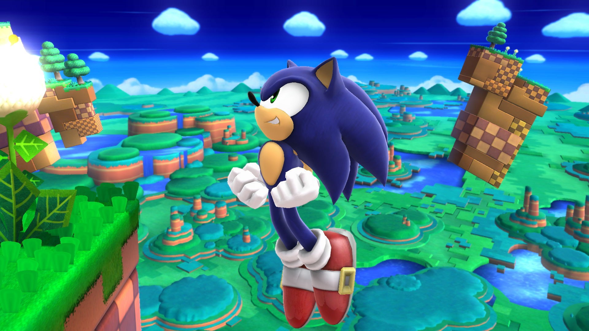 Darker Blue Sonic [Super Smash Bros. (Wii U)] [Mods]