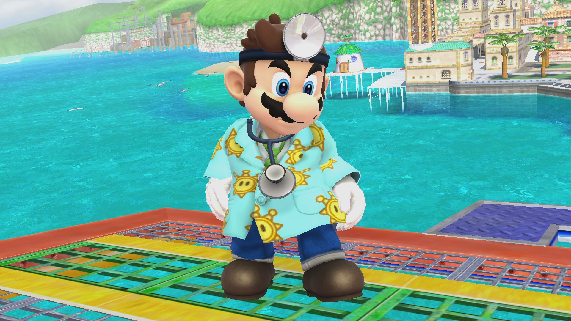 Sunshine Dr. Mario Mod for Super Smash Bros. (Wii U) | SSB4U Mods