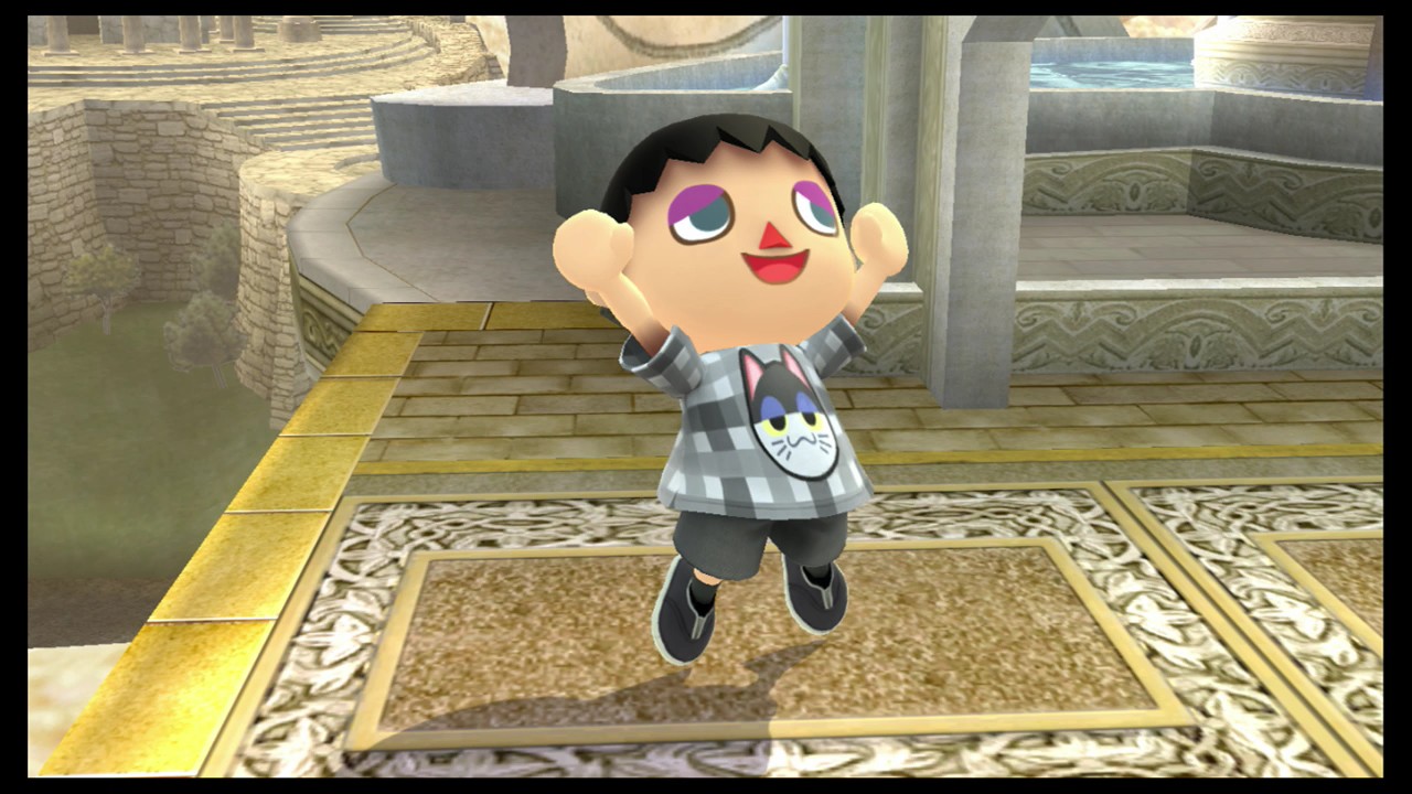 Villager W/ Punchy Shirt Mod for Super Smash Bros. (Wii U) | SSB4U Mods
