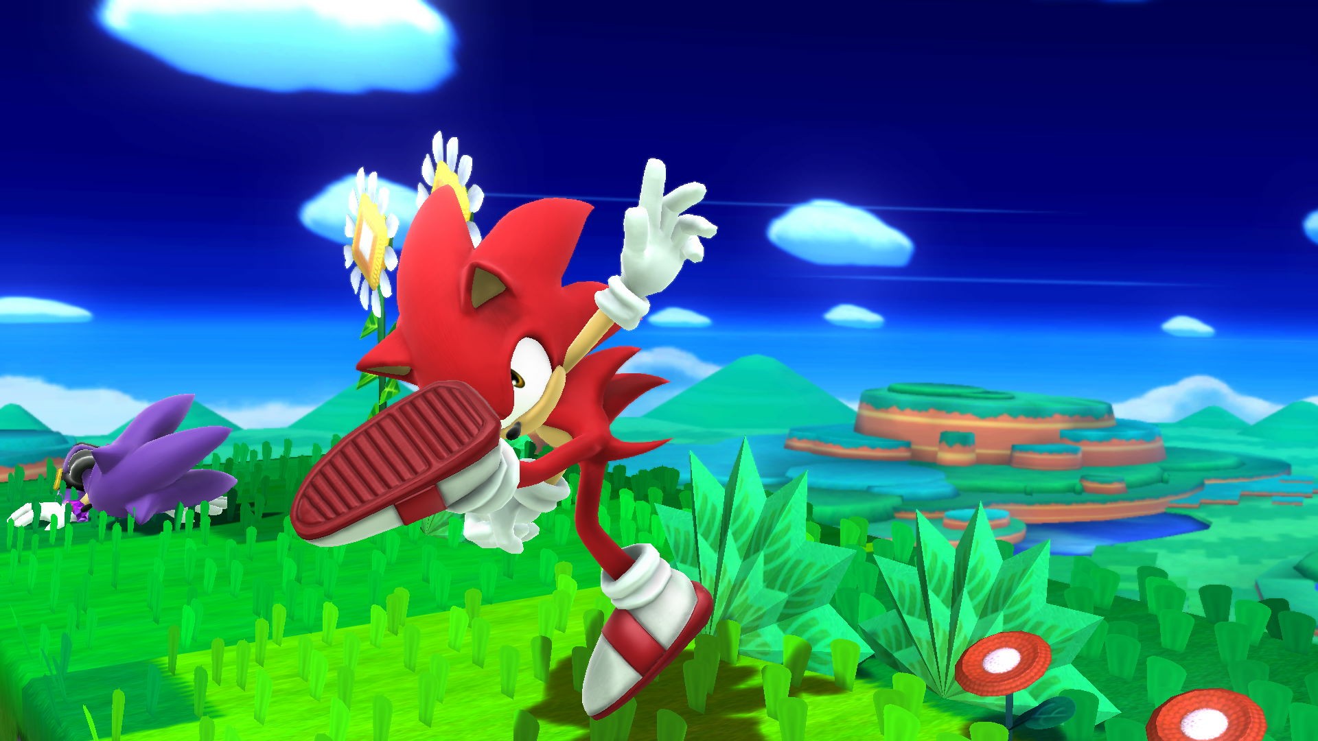 Red Sonic [Super Smash Bros. (Wii U)] [Mods]