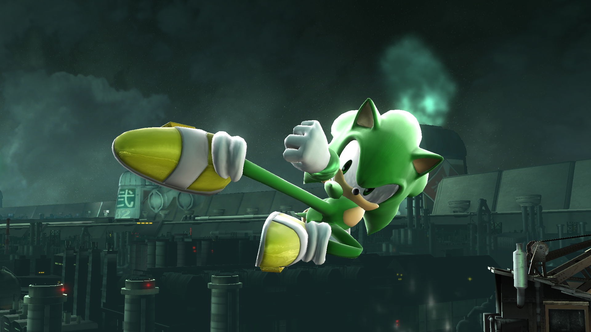 Project M Red & Green Sonic [Super Smash Bros. (Wii U)] [Mods]